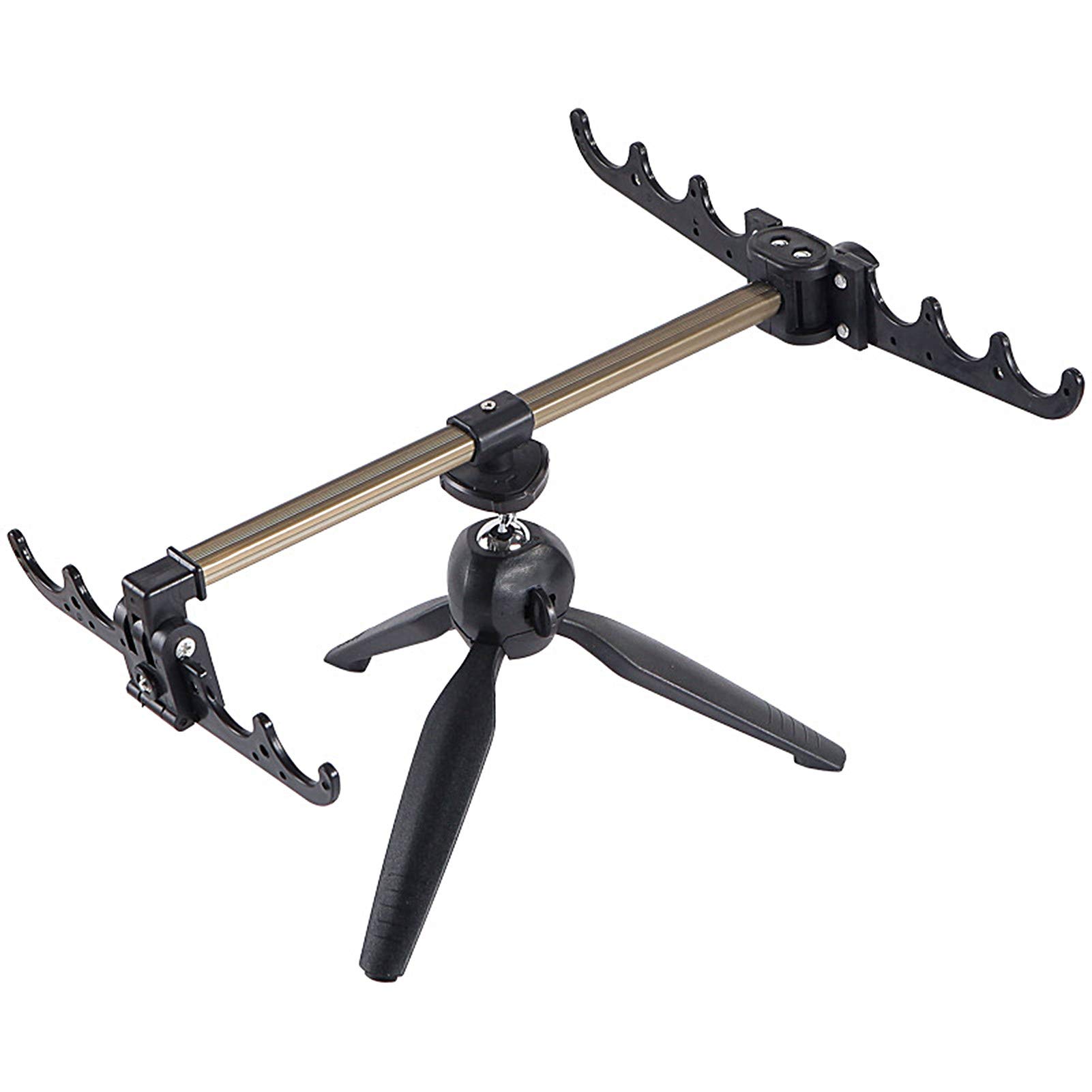 Hislaves Ice Fishing Tool,Portable Adjustable Ice Fishing Pole Bracket Fish Rod Holder Stand Accessory
