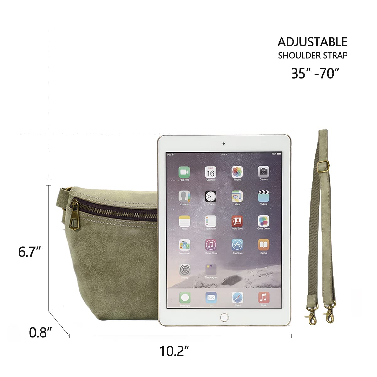 KL928 Small Waist Bag Fanny Pack Sling Crossbody Purses for Women Men