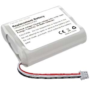 Loqdivr Replacement Battery 300-10186 for ADT Command Smart Security Panel ADT5AIO-1 | ADT5AIO-2 | ADT5AIO-3 | ADT7AIO-1 | Honeywell ADT2X16AIO-1| ADT2X16AIO-2, 3.6V/3.7V/4.2V