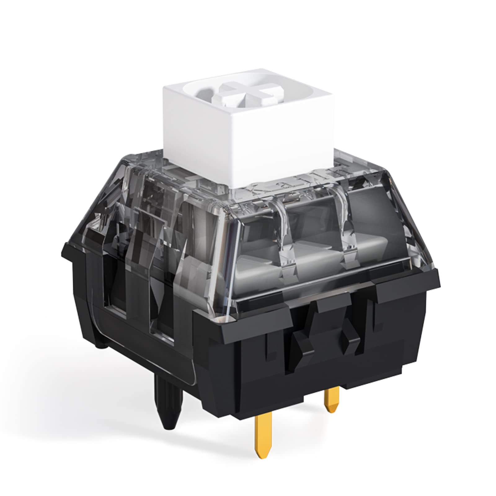 Kailh Box White V2 Switch for Mechanical Gaming Keyboard, 5 Pin Clicky Switch (Box V2 White,108PCS)