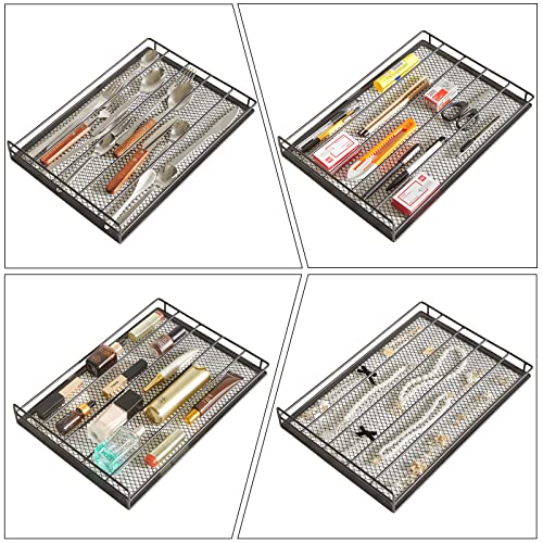 IBUYKE 2-Tier Coffee Pod Drawer Holder for K Cup, Capsule Pods Storage Organizer, Compact Under Coffee Pot Storage Drawer, Slim Home Kitchen Counter Organizer TCJ002H