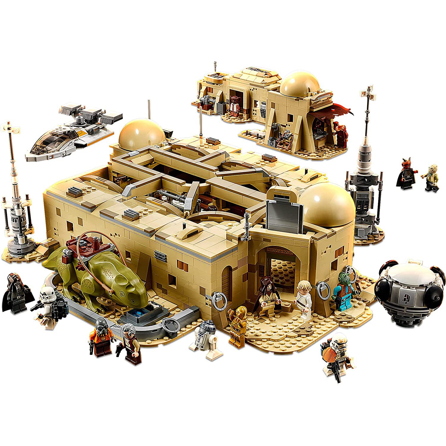 KCZRFUO Building Kits MOC Toys Compatible with Lego Mandalorian Star Wars Mos Eisley Cantina(3187 Pcs)