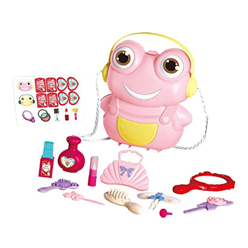 Mini Playhouse Toy Pretend Play Set Storage Bag, Montessori Toy Storage Toy Simulation Picnic, Beauty Organizer