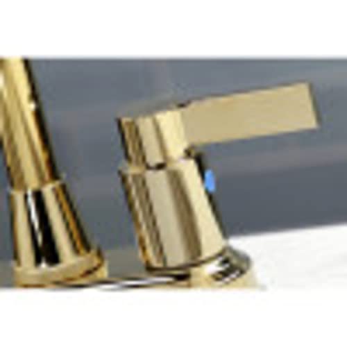 Kingston Brass KB8491NDL NuvoFusion 4-Inch Centerset Bar Faucet, 4-3/4-Inch in Spout Reach, Polished Chrome
