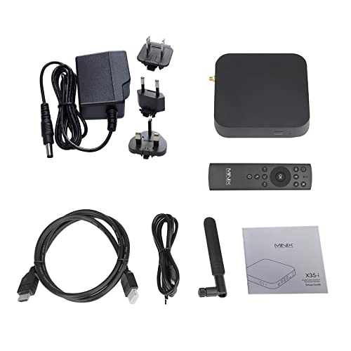 MINIX X35-i Plus 4K Ultra HD Industrial Android Player, WiFi 6/2GB DDR4/32GB eMMC 5.1 /GLAN/Pre-Rooted Firmware/Wake On LAN/Auto Power. Ideal for Digital Signage and Industrial Application.
