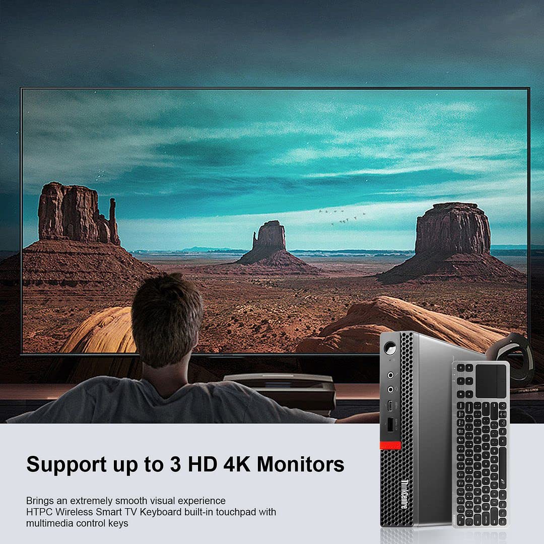 Lenovo ThinkCentre M920q Tiny Desktop, Intel i5-9500T Up to 3.70GHz, 16GB RAM 256GB NVMe SSD, Windows 11 Pro Business Home PC, Wireless WiFi Bluetooth HTPC Computer (Renewed)