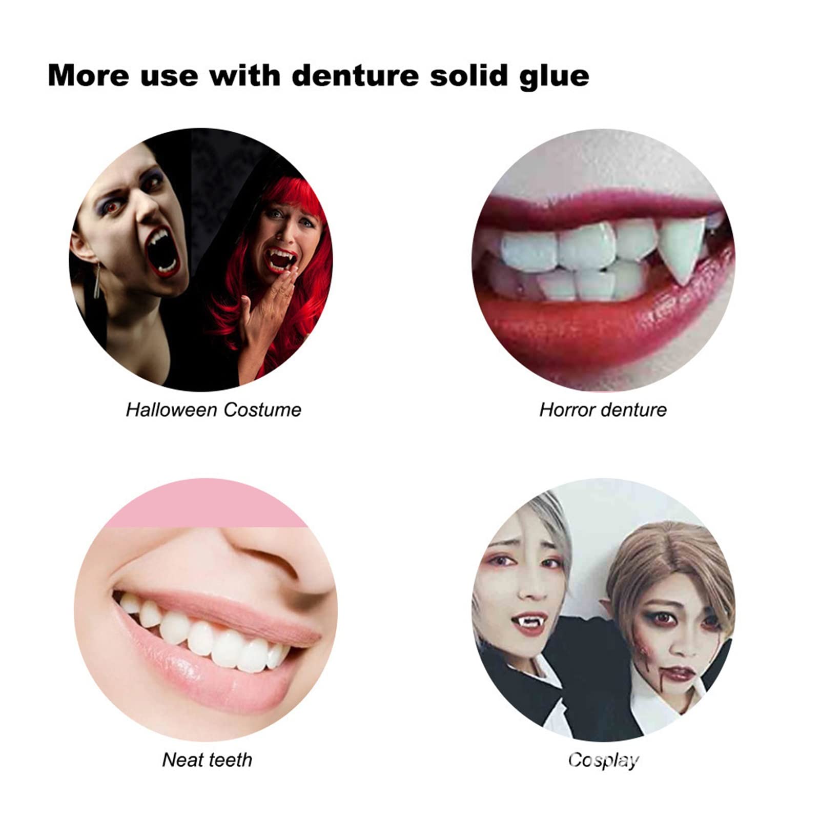 LTQUS Temporary Tooth Repair Beads-Teeth Repair Kit, Moldable False Teeth, Thermal Fitting Beads for Missing Dental Filling Material with Broken Teeth(30g)