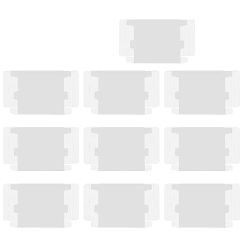 KOSDFOGE 10pcs Transparent Cartridge Cover Protector Case for Nintendo Game Boy GBA Boxed Game