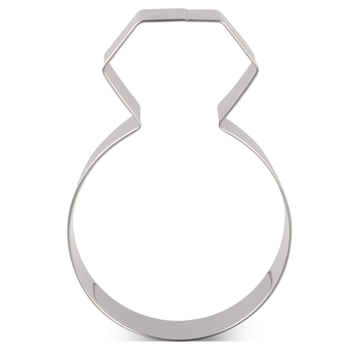 LILIAO Diamond Ring Cookie Cutter for Wedding/Engagement - 2.8 x 4 inches - Stainless Steel