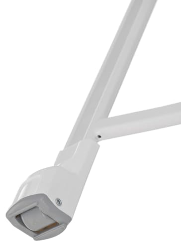 Inglesina Gusto Folding Convertible High Chair For Baby & Toddler Chair With Removable Tray, 4-position height adjustable, 3-position reclining seat, Adjustable Footrest, Graphite