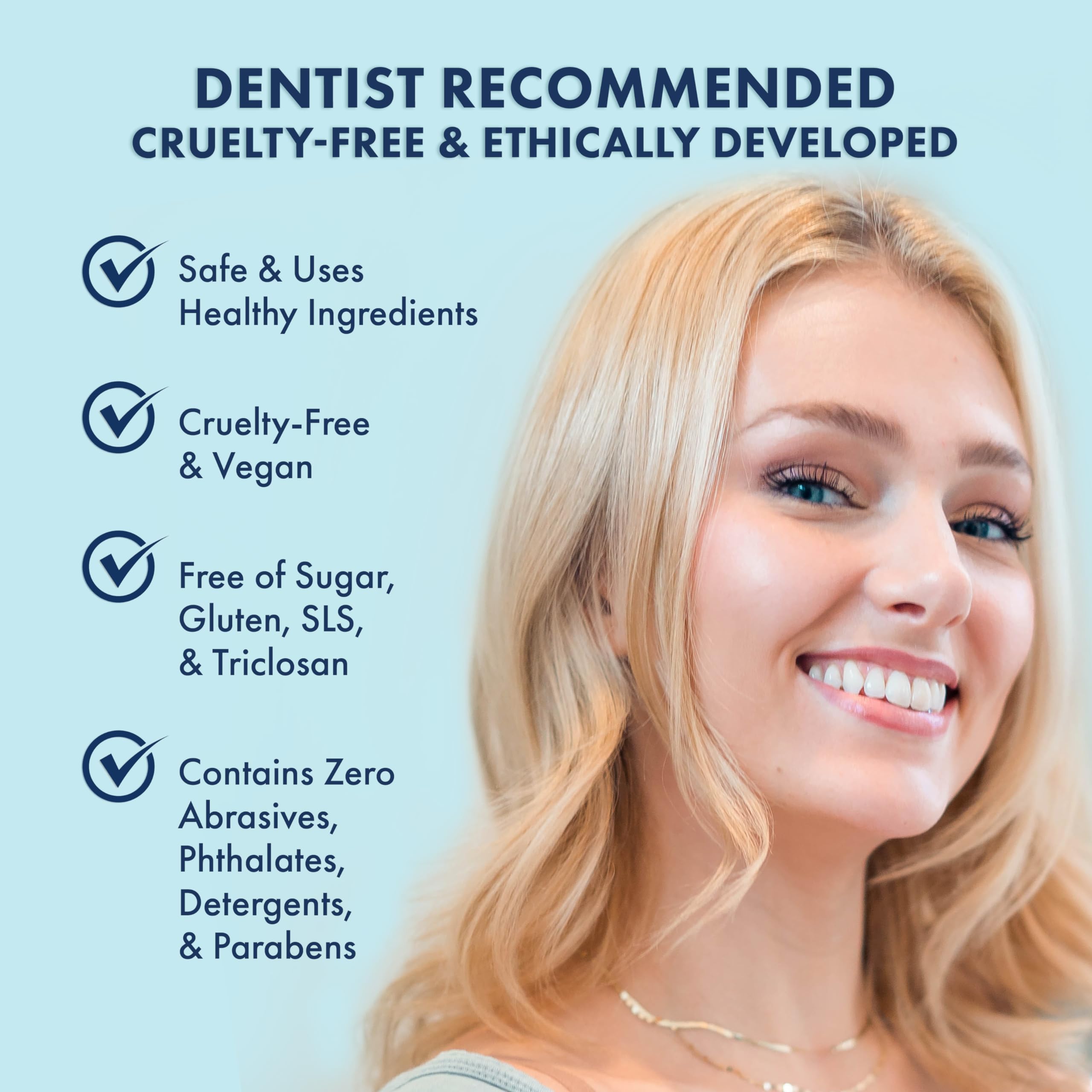 LIVFRESH Teeth Whitening Strips, Results in 14 Days, Cleans Teeth & Reduces Plaque, Enamel Safe, for Sensitive Teeth, Uses Coconut Oil & Hydrogen Peroxide, No Slip Teeth Whitener, 14 Treatments