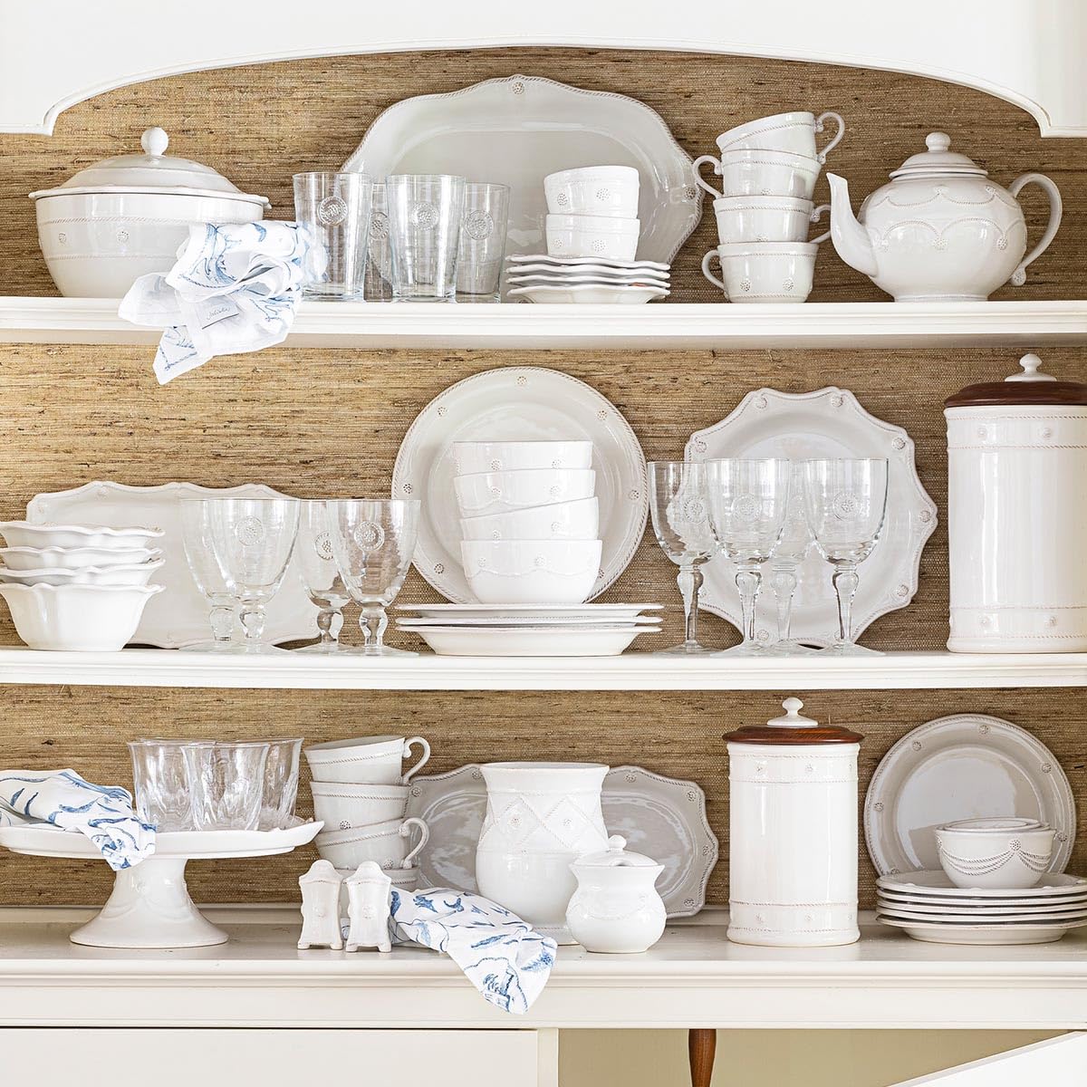 Juliska Berry & Thread Footed Soup Bowl - Whitewash