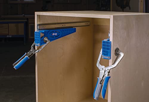 Kreg Drawer Slide Jig (Set of 2) and Concealed Hinge Jig | KHI-Slide & KHI-Hinge