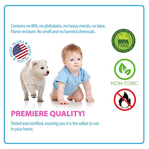 KidKusion Hearth Cushion | Made in USA | Black | 8.33 Ft of Padding | Child Safety, Edge and Corner Guard, Babyproof Fireplace Bumper