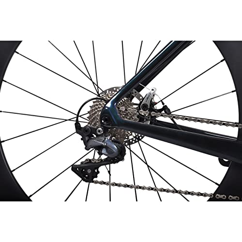 KOWMzxc Bikes for Men Road Bike with Carbon Fiber Lightweight Disc Brakes (Size : Small)