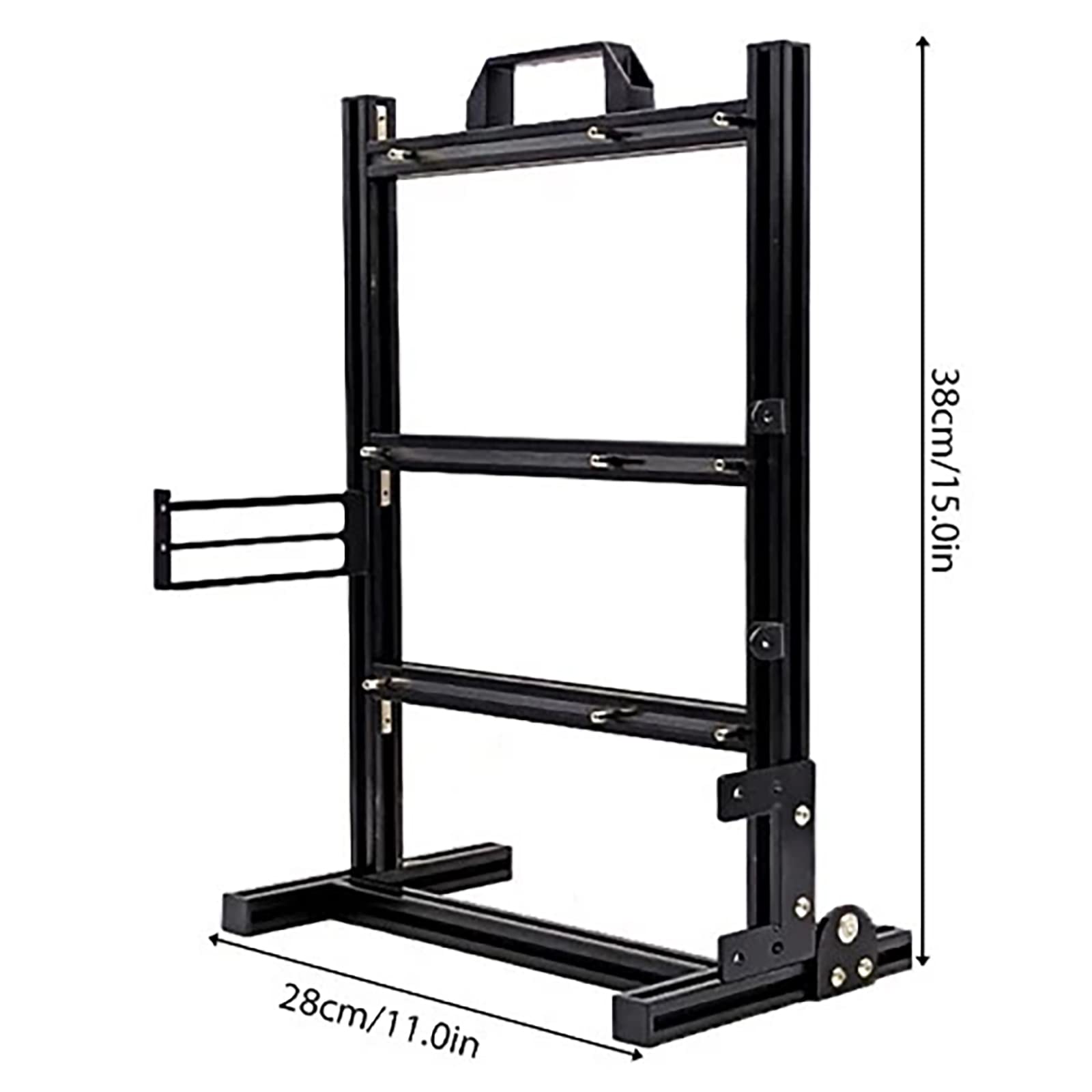 Matx Itx Pc Test Bench Motherboard Stand Open Frame Air Pc Case Test Bench Vertical Water Cooling Aluminum Support Vertical Horizontal Wall Hanging