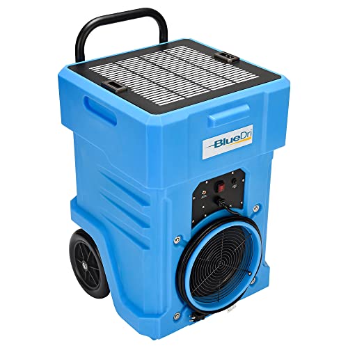 Lasko BlueDri AS1000 1000 CFM Portable Large Capacity HEPA Air Scrubber with Two-Stage Filtration, Blue