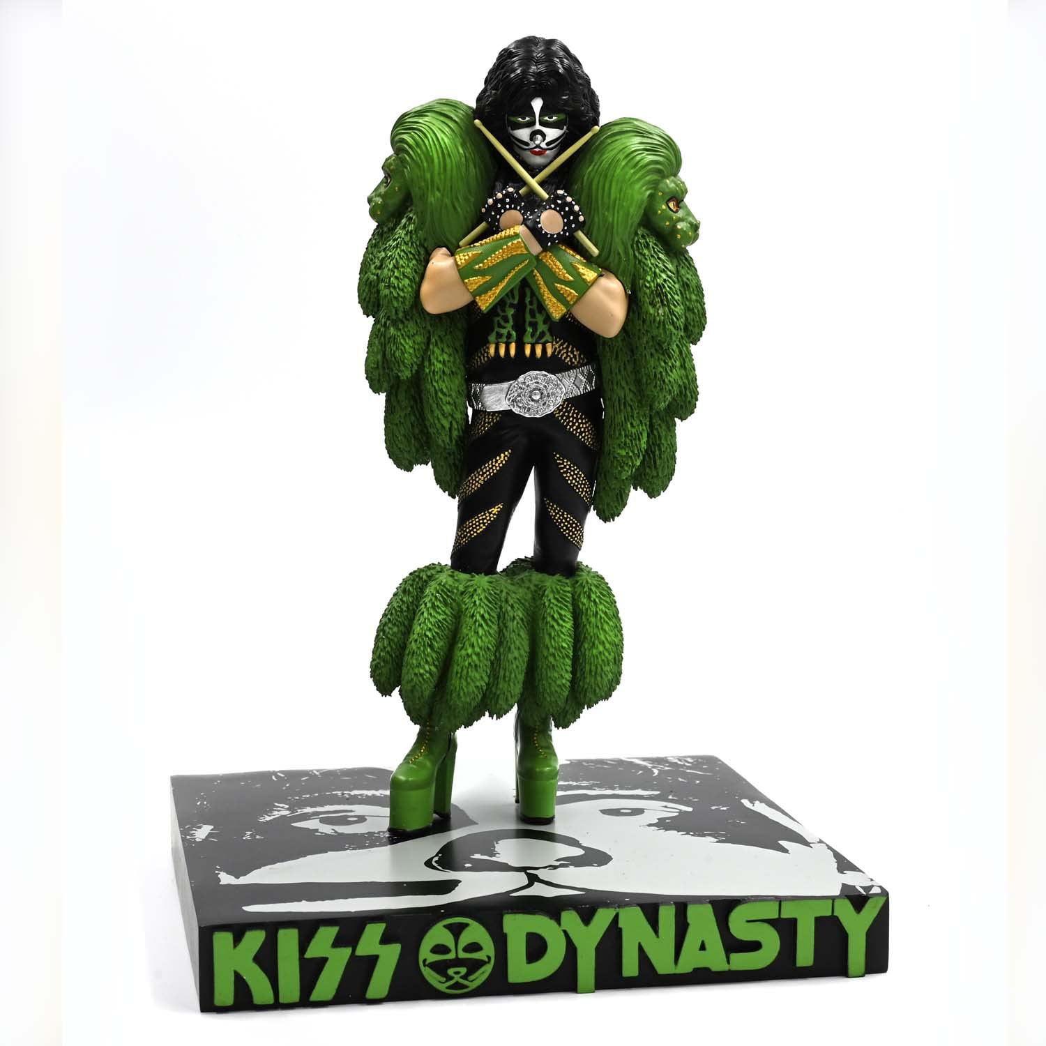 Knucklebonz - KISS (Dynasty) The Spaceman Rock Iconz Limited Edition Collectible Statue (only 3000 Created) - Rock Iconz, Officially Licensed, Includes CoA
