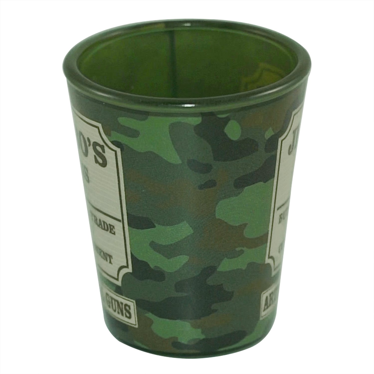 JUST FUNKY South Park Jimbo's Guns 1.5oz Camo Shot Glass