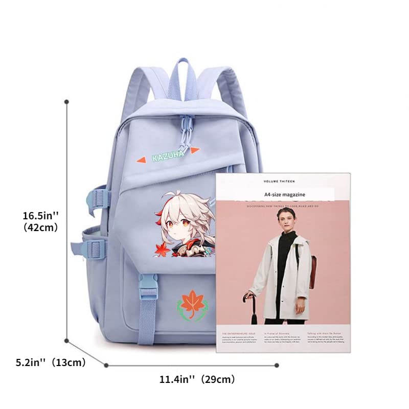 HUKLAB Backpack,16.5 inches Bag, Laptop Backpacks (White,Nilou)