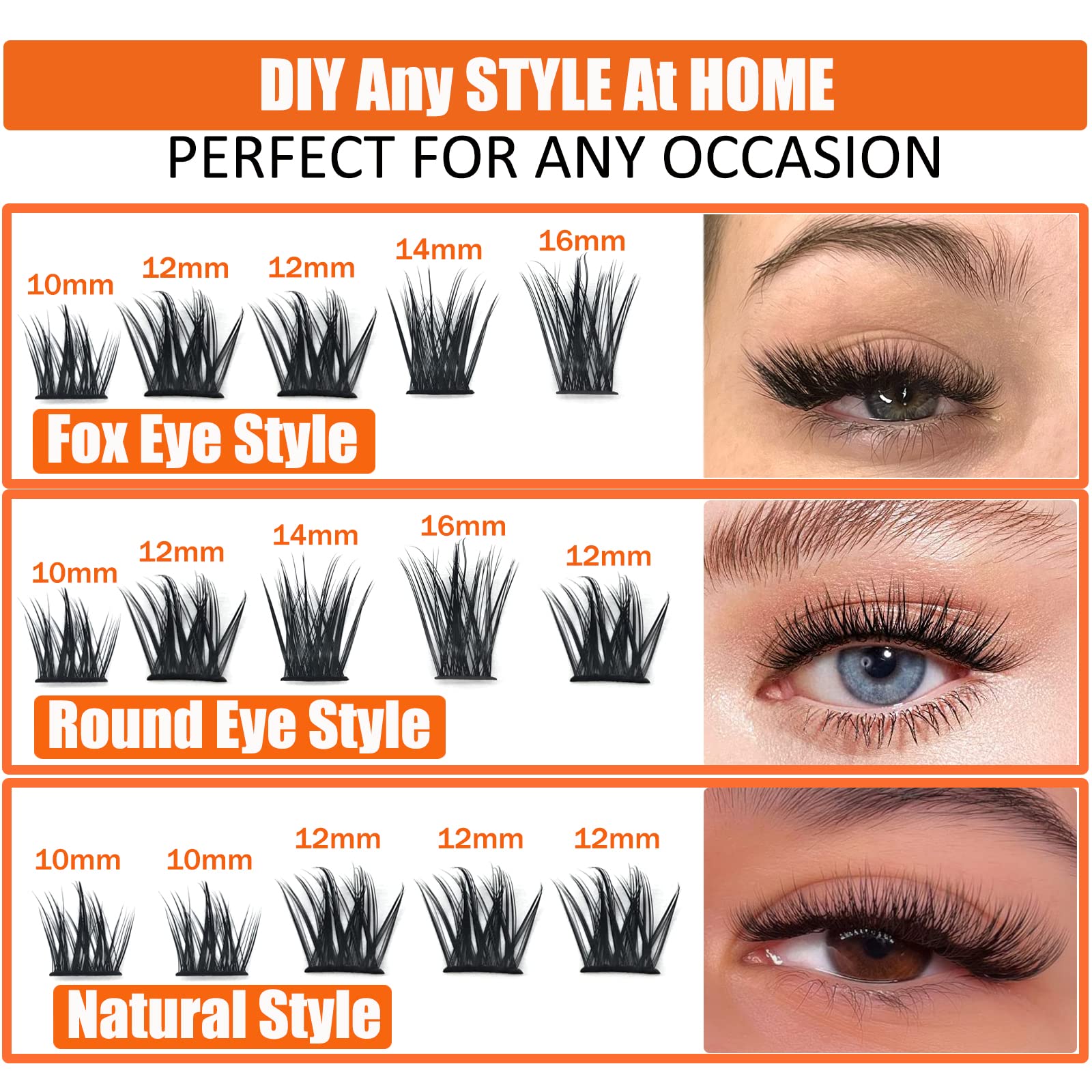 Lashes Dramatic 20mm Wispy Mink False Eyelashes 3D Faux Mink Lashes Fluffy Fake Eyelashes, 5 Pairs Pack (LD02), by Kmilro