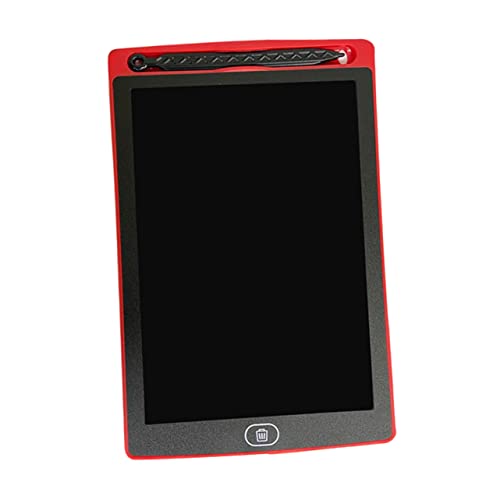 MAGICLULU LCD Drawing Tablet for Kids Drawing Tablet for Writing Tablets for LCD Writing Board LCD Drawing Tablet Digital Notebook Drawing Board Small Blackboard Liquid Crystal Red