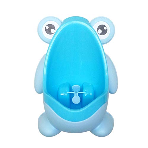 Misaso Baby Boy Urinal Infant Toddler Wall-Mounted Potty Stand Vertical Pee -Blue