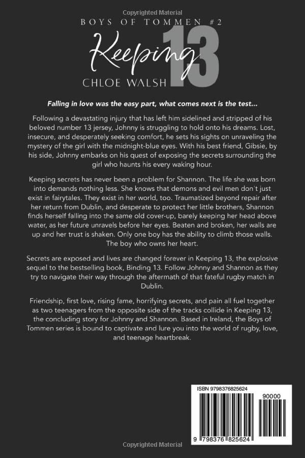 Keeping 13 β Alternative Cover: Boys of Tommen #2 β Alternative Cover