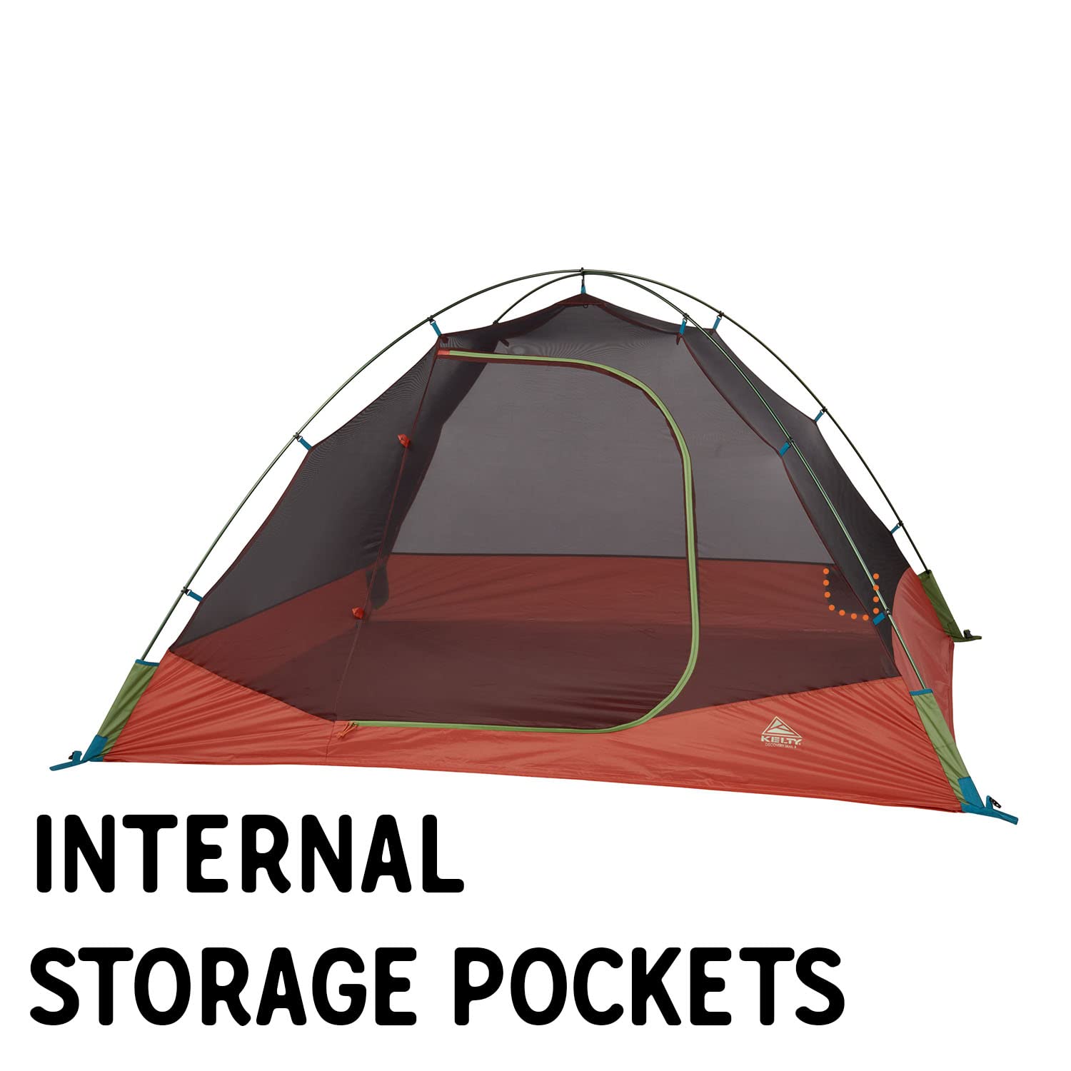 Kelty Discovery 2 Person Tent + Tent Footprint Bundle