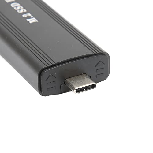 M.2 SSD Enclosure, M.2 NVME NGFF SSD Enclosure ToolFree 10Gbps for Desktop Black