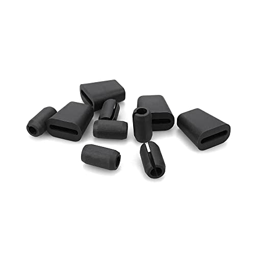 Jadairy 20 PCS Rubber Feet for Sink Grid Kitchen Sink Rack Feet Kitchen Sink Wire Protective Rack Feet Black Grid Protector Replacement Rubber Feet for Sink Rack (20PCS)