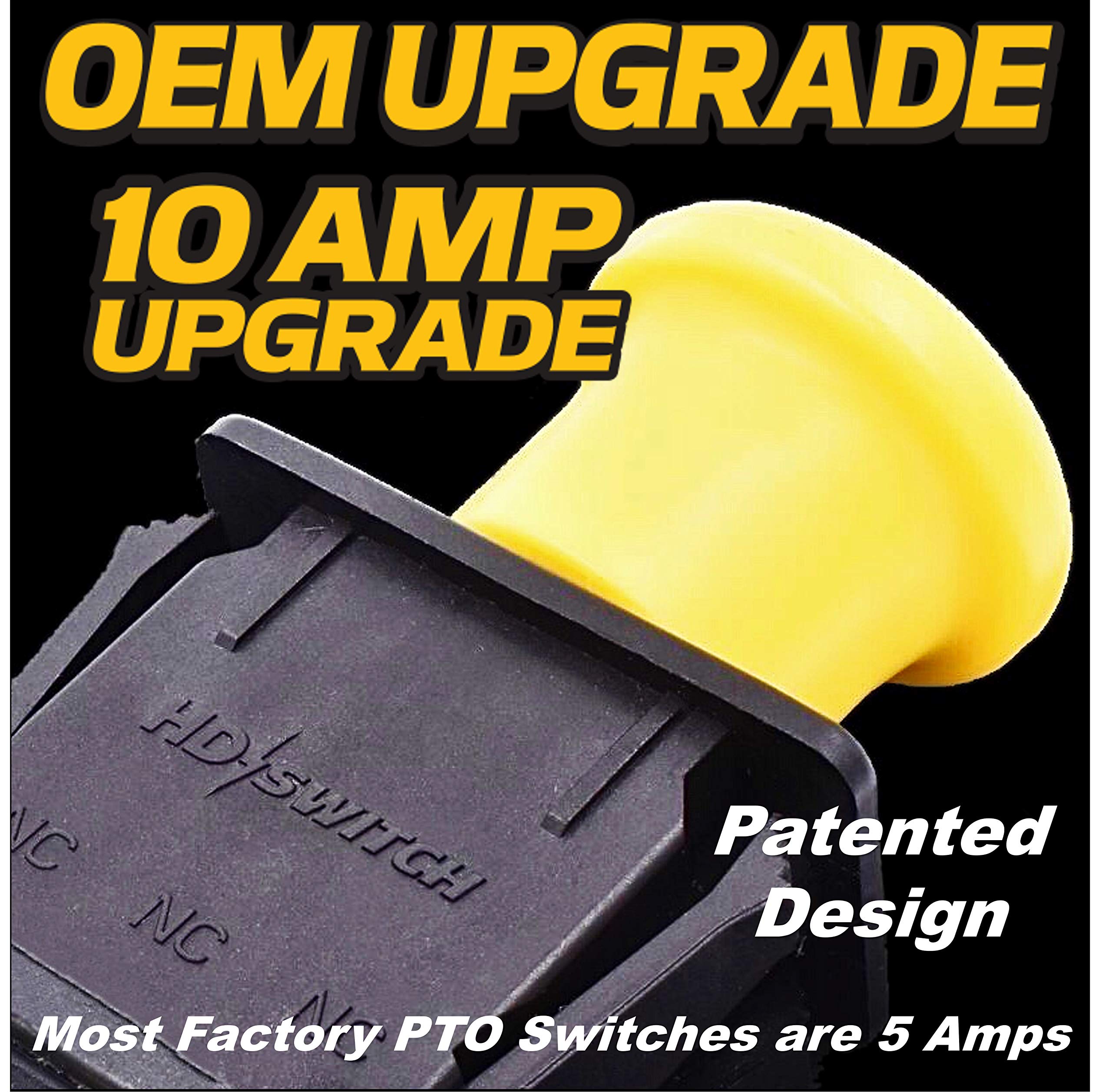 HD Switch 10 AMP Upgrade Blade Clutch PTO Switch Replaces Toro TimeCutter MX4260 MX4880 MX5060 MX5480 MX6080 MX5050 MX5060 MX5400 MX6000