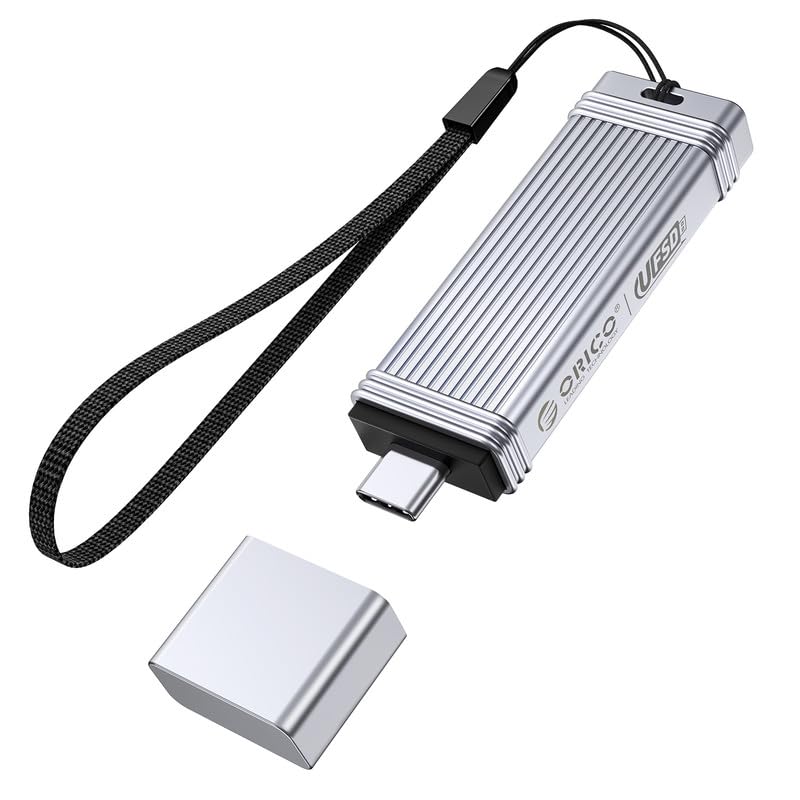 ORICO 405 MB/s Flash Drive 512GB, Memory Stick USB3.2 Reading Thumb Drive with Keychain USB Flash Drive Metal USB Drive Data Storage Compatible with Computer/Laptop(UFSD)