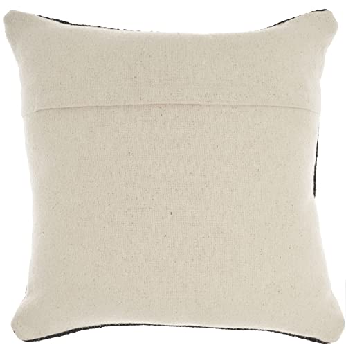 Mina Victory Life Styles Antler Black 18" x 18" Throw Pillow
