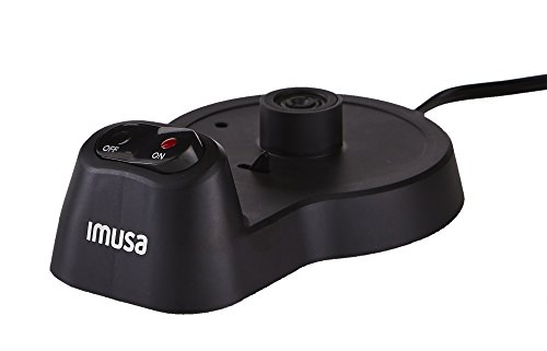 Imusa Black Espresso Maker, 3-6-Cup