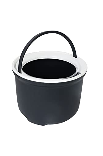 Medallion Grand Cleaning Spin mop and Bucket Set Spin with Microfiber Gray