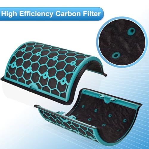 Leadaybetter Replacement Filter for Dyson HP04 TP04 DP04 TP05 DP05 Pure Cool, HEPA Air Purifier and Tower Fan,360 Combi Glass Hepa + Carbon Air Purifier Filter