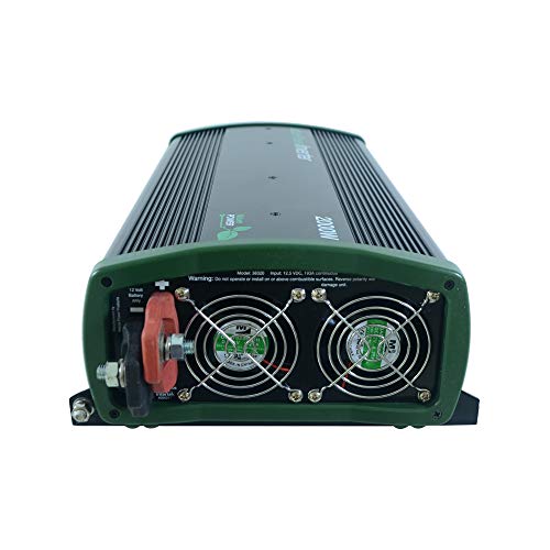 Nature Power 38320 Pure Sine Wave Inverter, 2000-watt