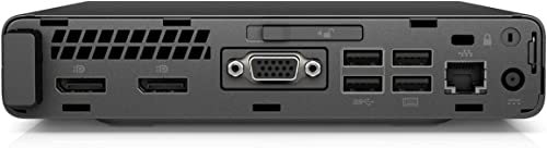HP ProDesk 600G4 Micro Desktop Computer | Hexa Core Intel i5 (3.2) | 8GB DDR4 RAM | 250GB SSD Solid State | Windows 11 Professional | Home or Office PC (Renewed)