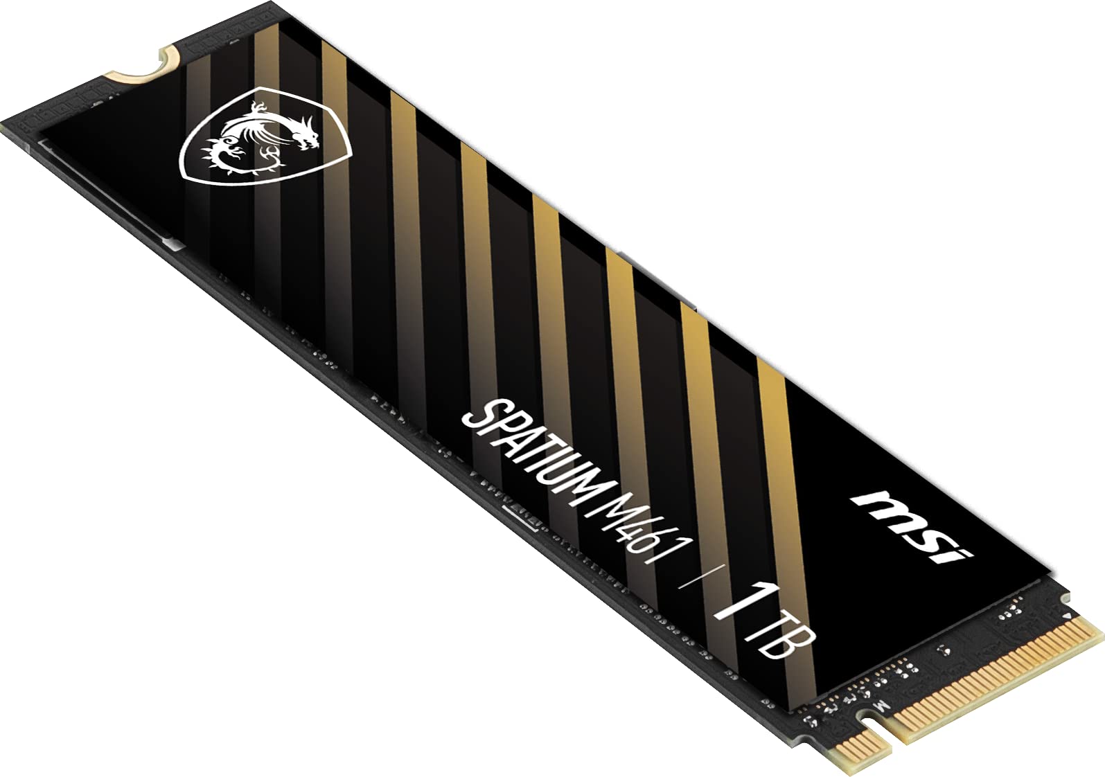MSI SPATIUM M461 PCIe 4.0 NVMe M.2 1TB Internal SSD PCIe Gen4 NVMe