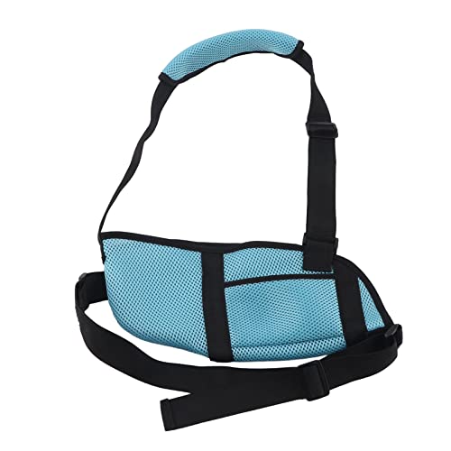 Kids Arm Sling Shoulder Support, Mesh Adjustable Arm Support Strap with Storage Space for Stabilise Arm, Injury Recovery, Shoulder Dislocations