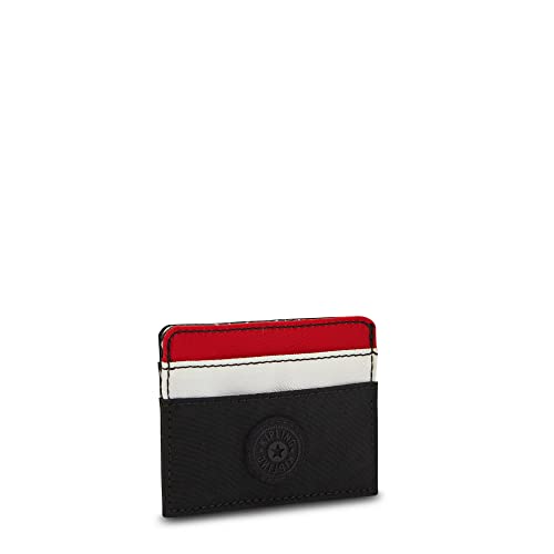 Kipling Cardy Card Holder Black Red Bl