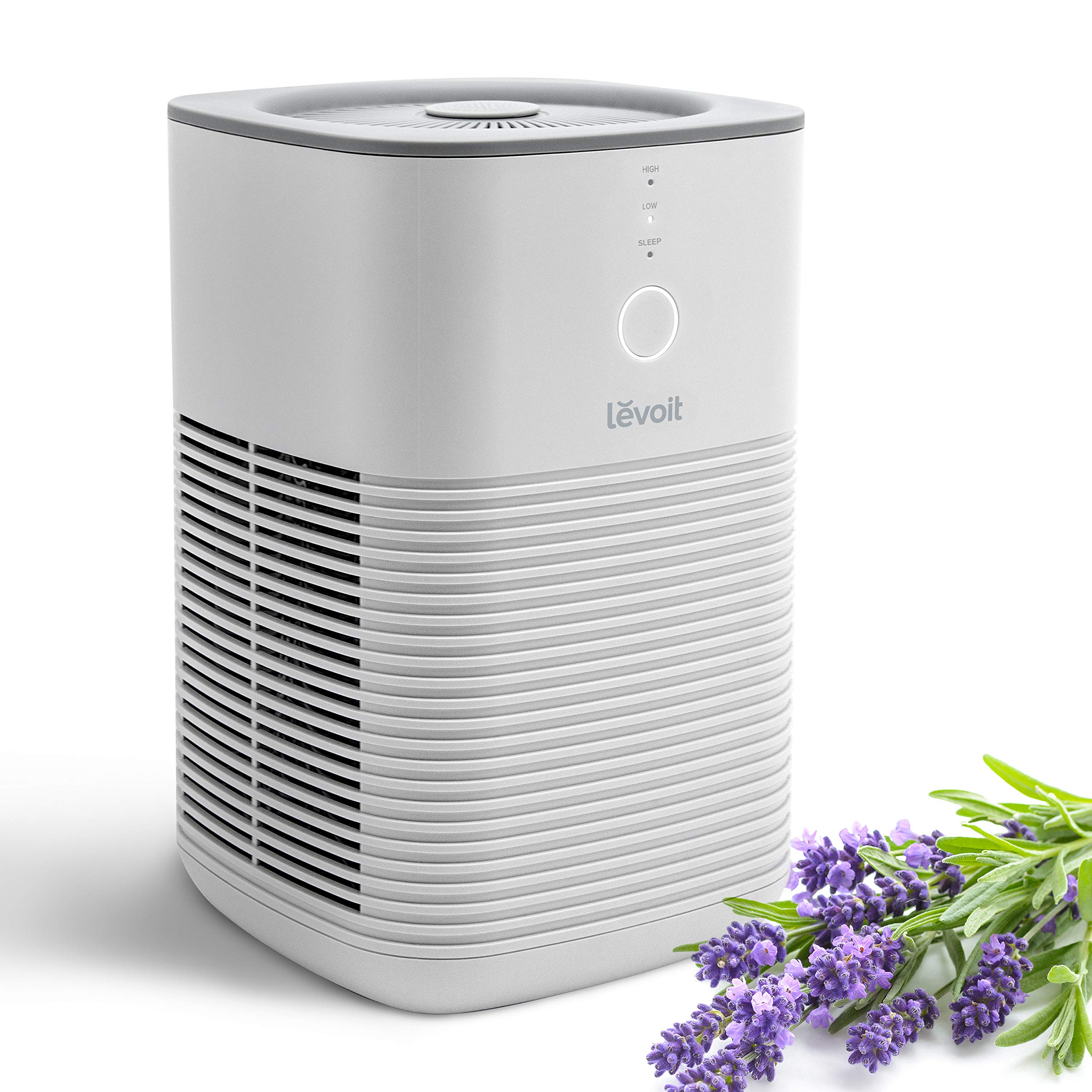 LEVOIT Air Purifier for Home Allergies Pets Hair in Bedroom & Air Purifier Core Mini/LV-H128 Aroma Pads 12pack Essential Oil Replacement
