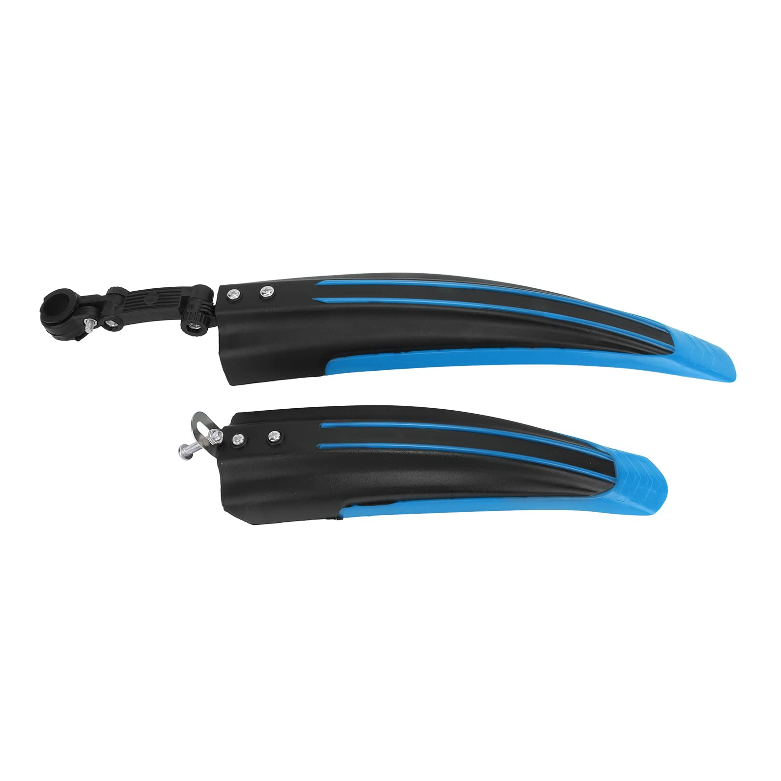 LAIONTY Bike Rear Mudguard Set Front Back Rear Tire Mud Guards Kit Easy to Install Mountain Road Bike Riding Cycling Accessory (Blue)