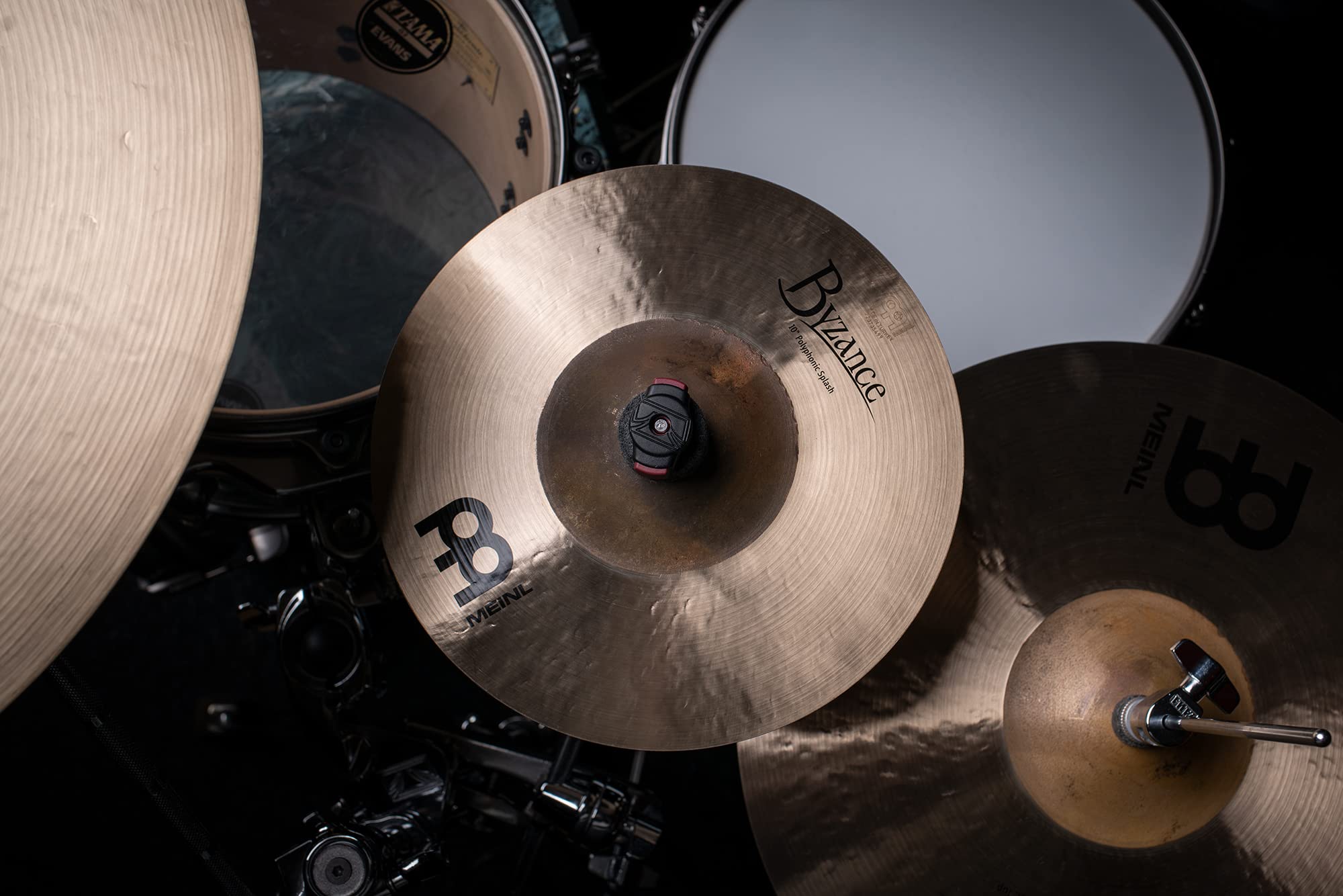 Meinl Cymbals Byzance Traditional 10" Polyphonic Splash β Made in Turkey β Hand Hammered B20 Bronze, 2-Year Warranty (B10POS)