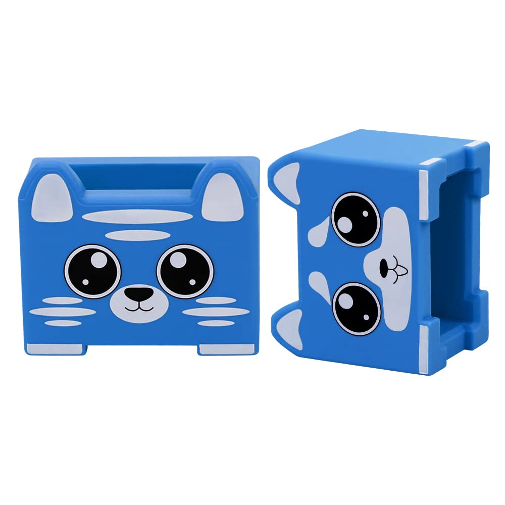 Morlike Silicone Booster Belt Belt Buckle Holder (Animal-BLUE2)