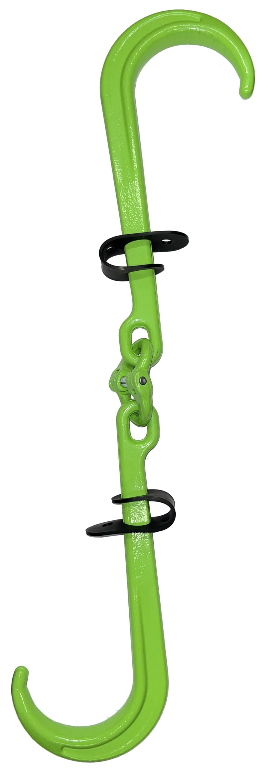 Keyfit Tools Quick Rig Pallet Puller Double Hooks Heavy Duty Forged 2 Ton 4000 Lbs WLL Mover Grabber Material Handling Warehouse