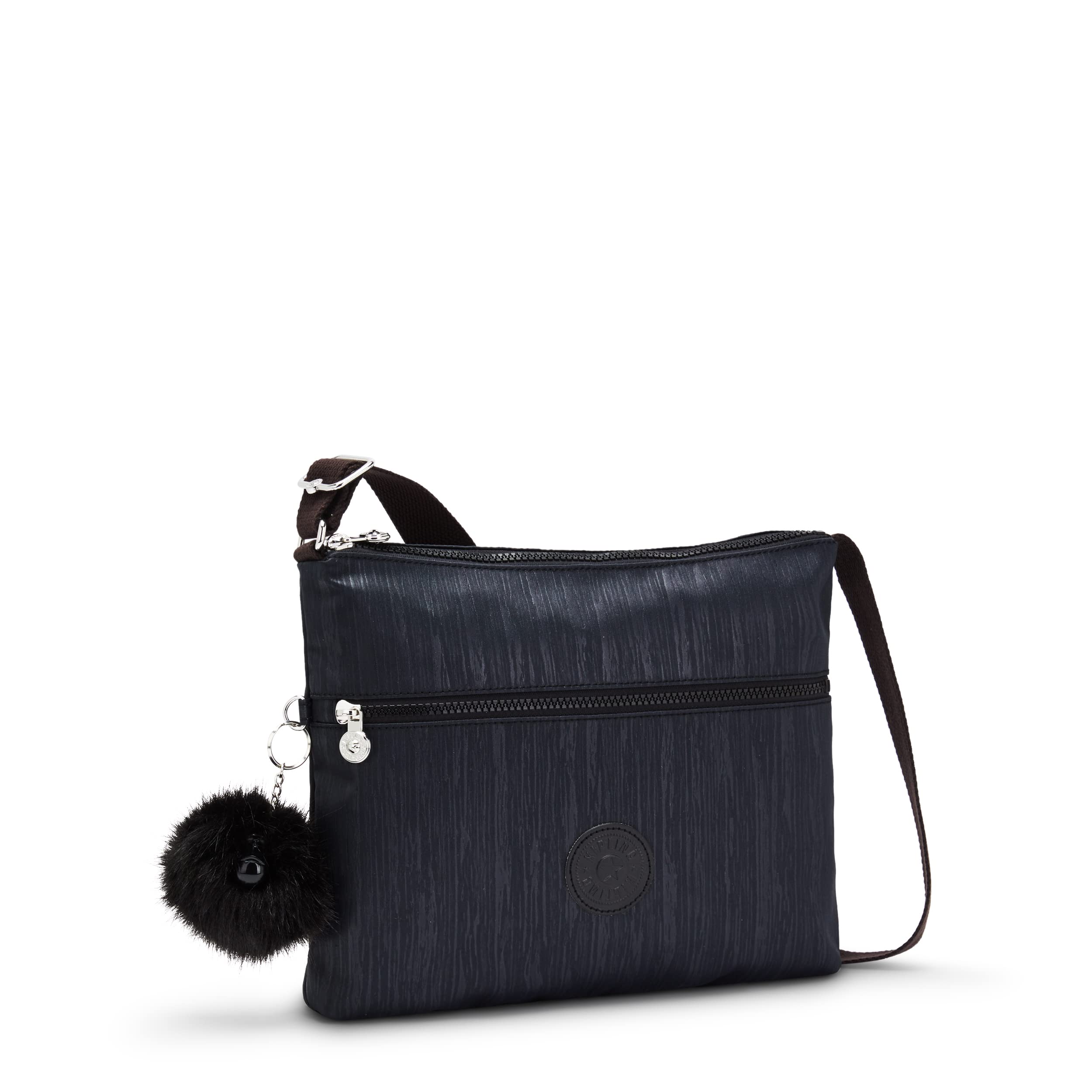 Kipling Womens Women's Annabelle Bag, Medium Handbag, Polyester Crossbody Bag, Sparkling Slate, 11.25 L x 9.5 H 1.5 D US