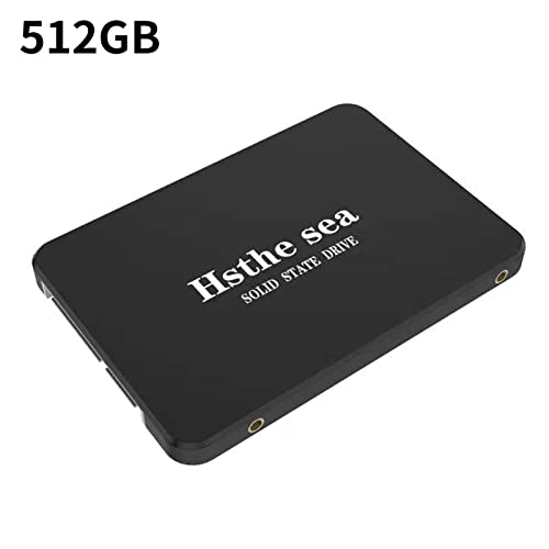 LUYANhapy9 for Hsthe Sea Solid State Disk Large Memory Noiseless Fast Data Transfer SATA 3.0 Solid State Disk for Laptop 512GB