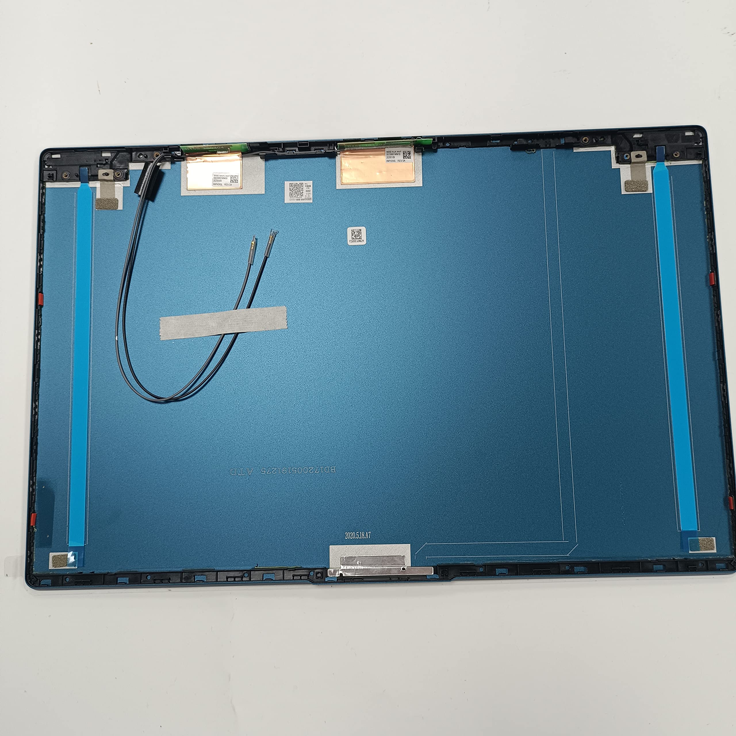LTPRPTS Replacement Laptop LCD Cover Back Rear Top Lid for Lenovo Ideapad 5 15IIL05 15ITL05 15ARE05 5CB0X56075 AM1K7000120 AM1K7000320 AM1K7000420 Blue